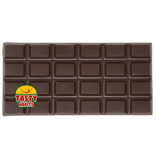 Chocolate Bar with Ginger Slices – Large | Tasty Habits