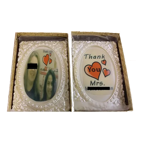 Edible Chocolate Frame – Large | Tasty Habits